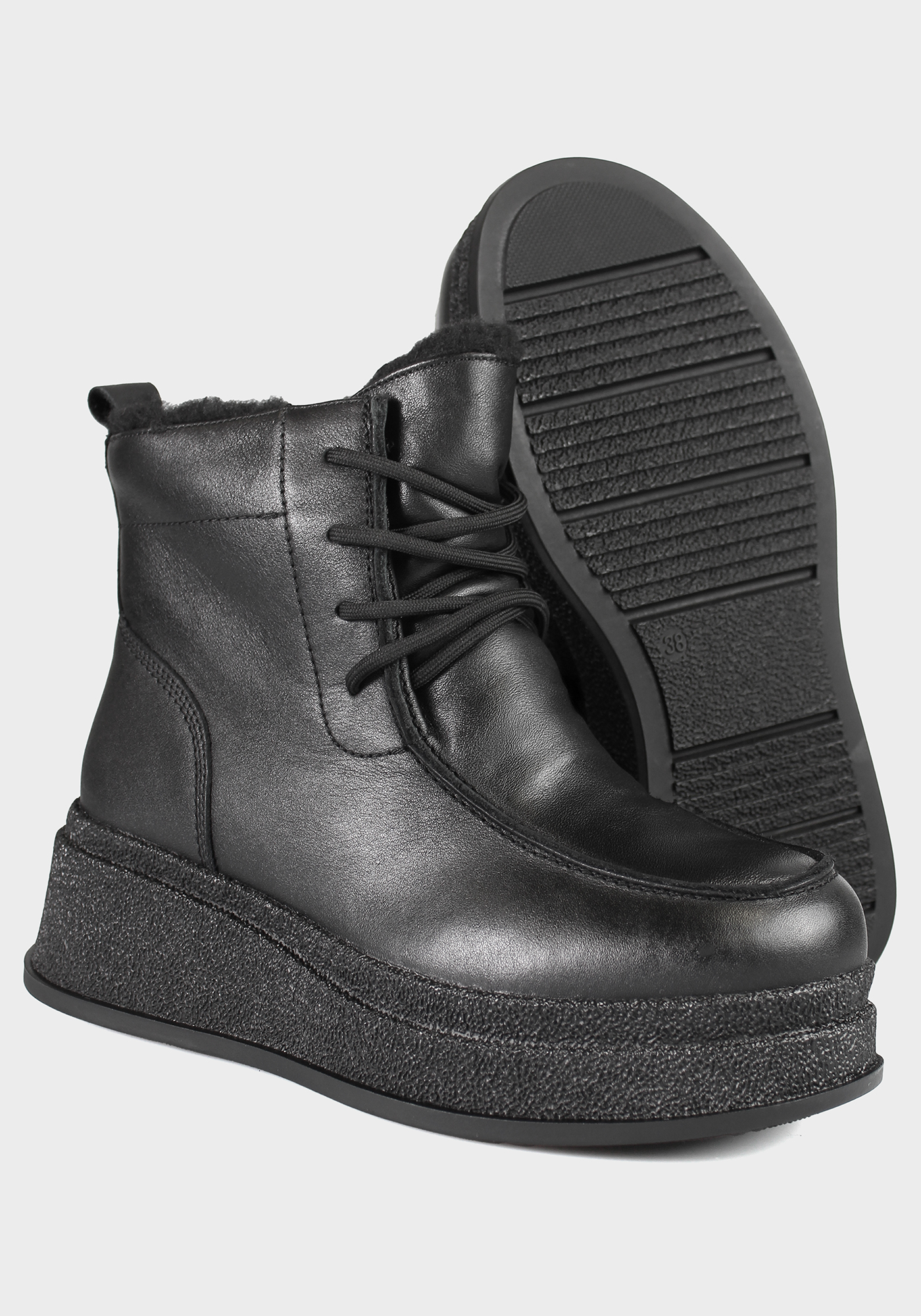 Женские ботинки allsy c54787-528ч | Купить в интернет магазине «Мида Онлайн»